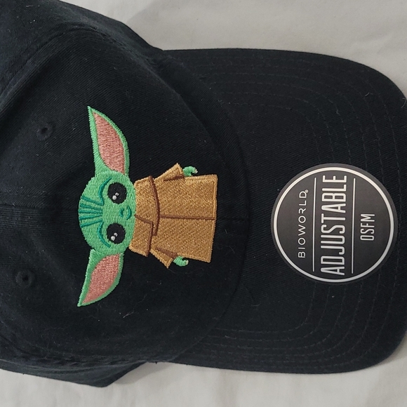 Bioworld | Accessories | Disney Star Wars Adjustable Baby Yoda Cap ...